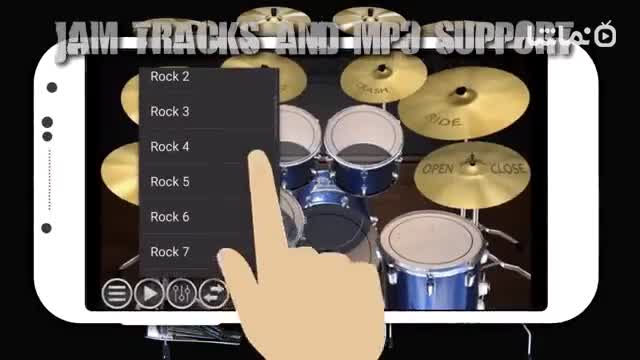 Simple Drums Basic - Realistic Drum App - نماشا